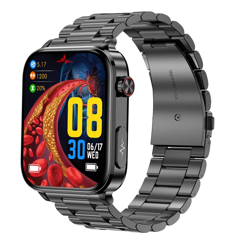 QUANTYVO™ VitalSpectra - Smartwatch With Blood Sugar Monitoring , Uric ...